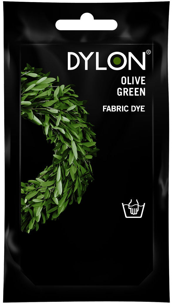 2044044 DYLON HAND DYE OLIVE GREEN 50g pack · Just Crafts Wholesale