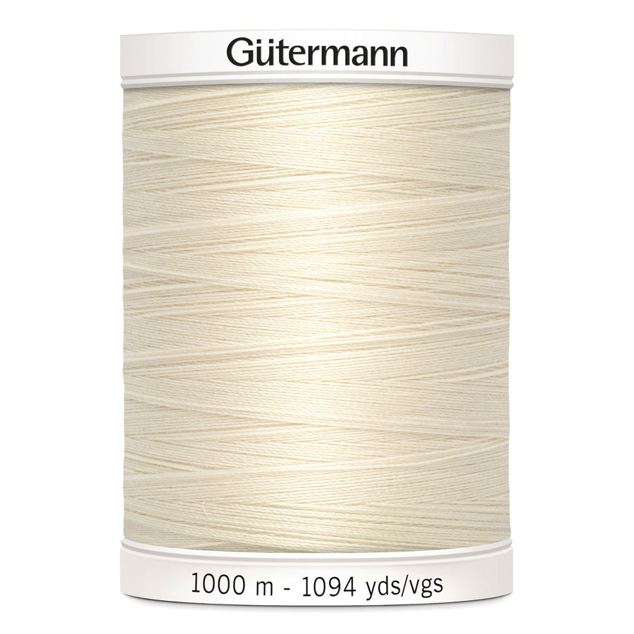 701939-802 - GUTERMANN SEW ALL THREAD 1000m 802 PAQUE CREAM · Just ...