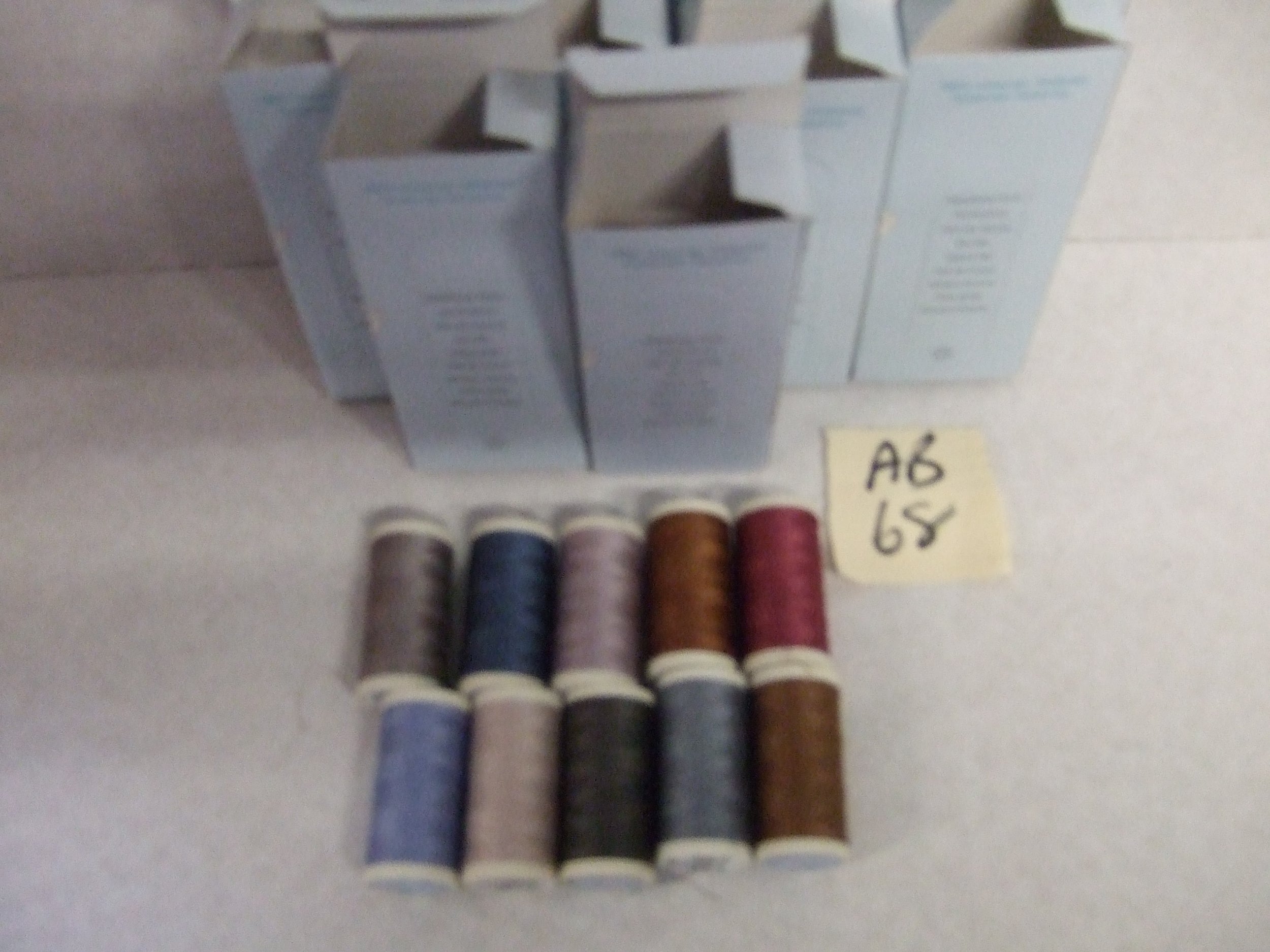 AB68 ASSORTMENT OF COATS DUET COTTONS (4645100) 100 x 100M X 10 boxes ...