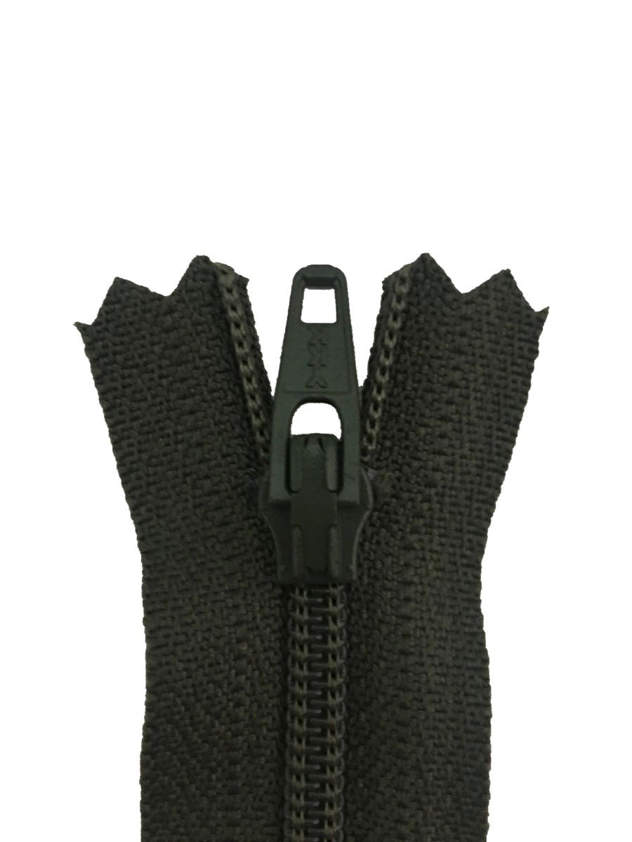 ERFC256-4-567 - YKK NYLON DRESS/ SKIRT ZIP 4 inch 10 cm 567 OLIVE ...